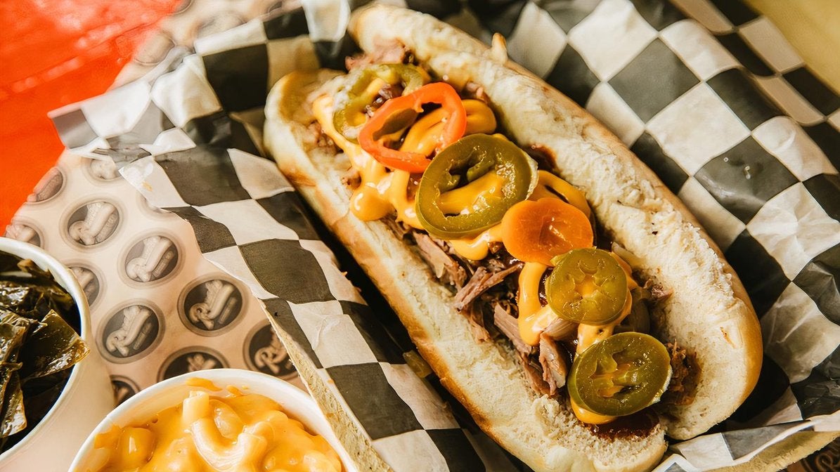 BRISKET CHEESESTEAK (PLATTER) | RUDE FOOD CO.