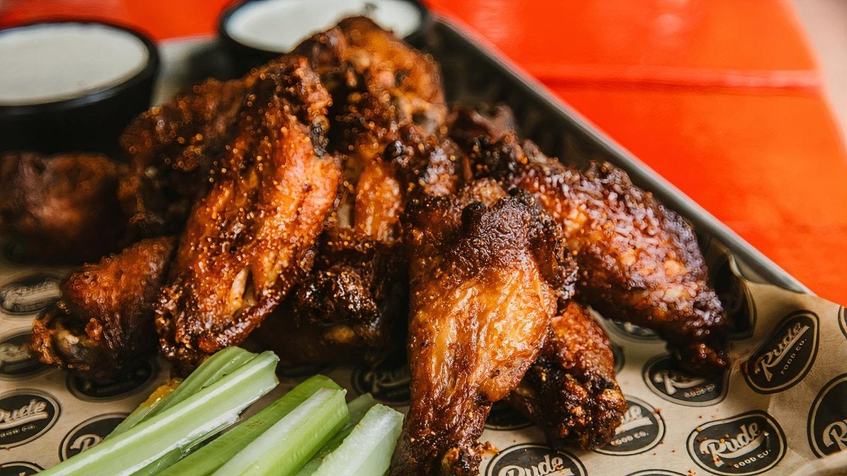 Smoked Chicken Wings Menu The Alamo Texas BBQ Tequila Bar